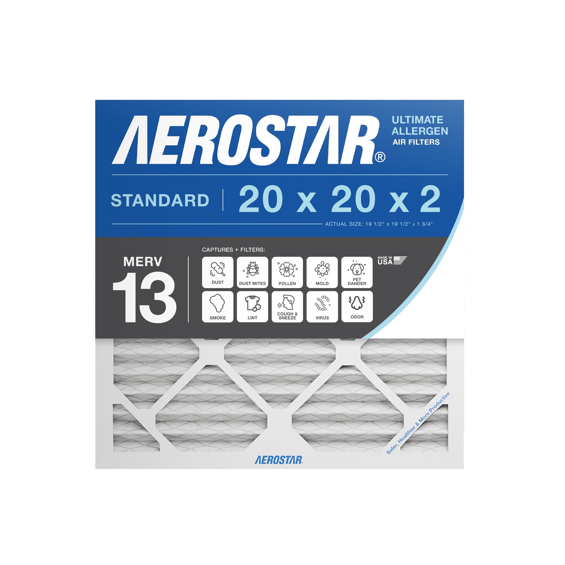 20x20x2 Aerostar Air Filter – Factory Direct Filters